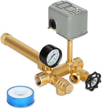 Upgrade Pressure Tank Tee Kit for Water Well Pressure Tank, Well Tank ...