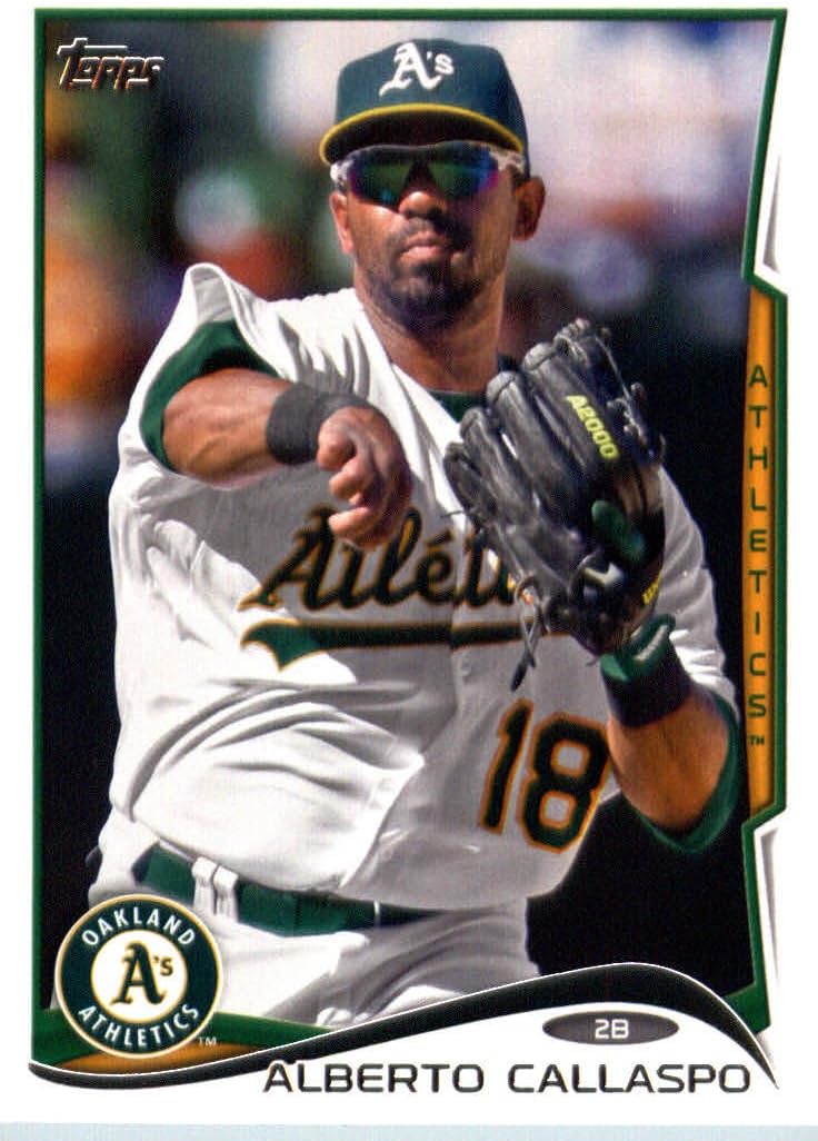 Amazon.com: 2014 Topps Baseball Card #238 Alberto Callaspo ...