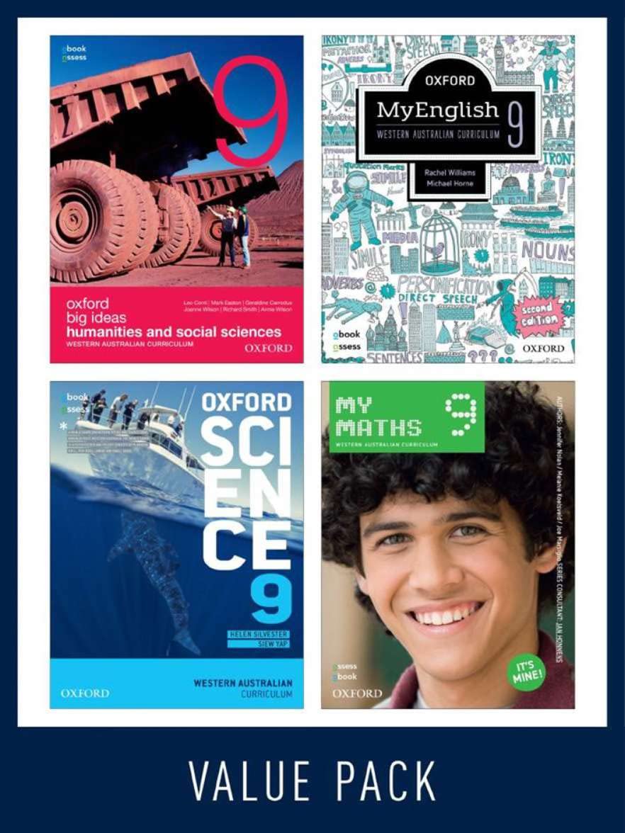 Oxford Value Pack Western Australian Curriculum Year 9 2024 (print ...
