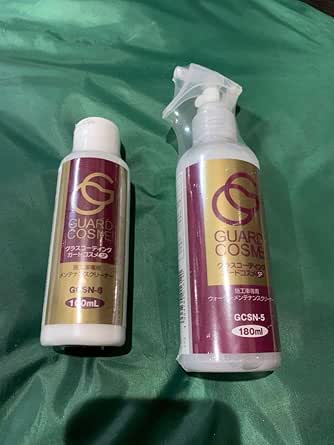 Amazon.co.jp: グラスコーティングガードコスメsp メンテナンスキット GCSN-5 GCSN-6 2本セット : 車＆バイク