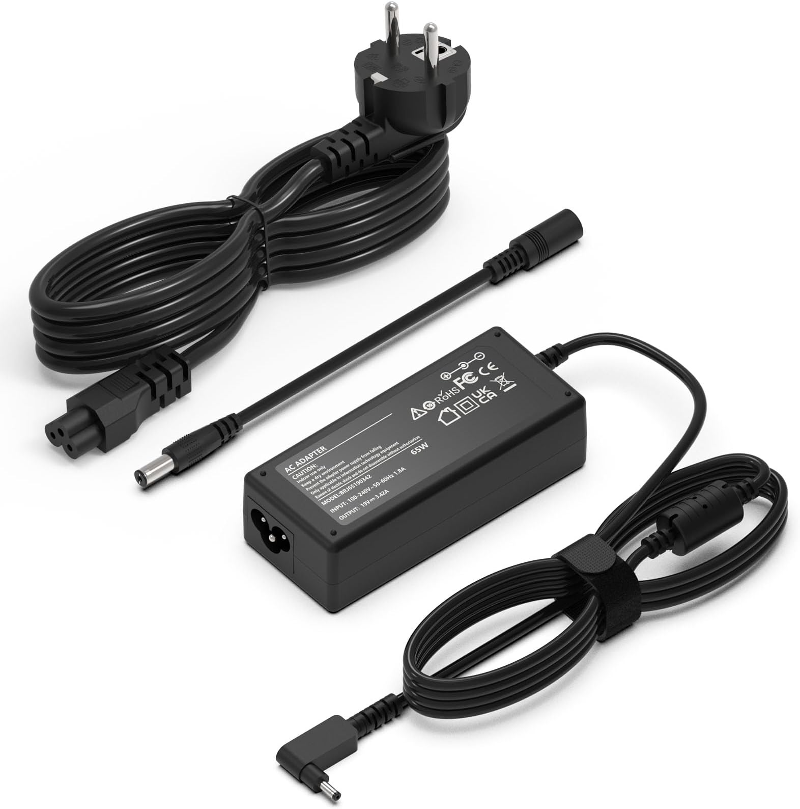 Ersatz Acer 65W 19V 3.42A Laptop Ladekabel 3.0mm 1.1mm Netzteil ...