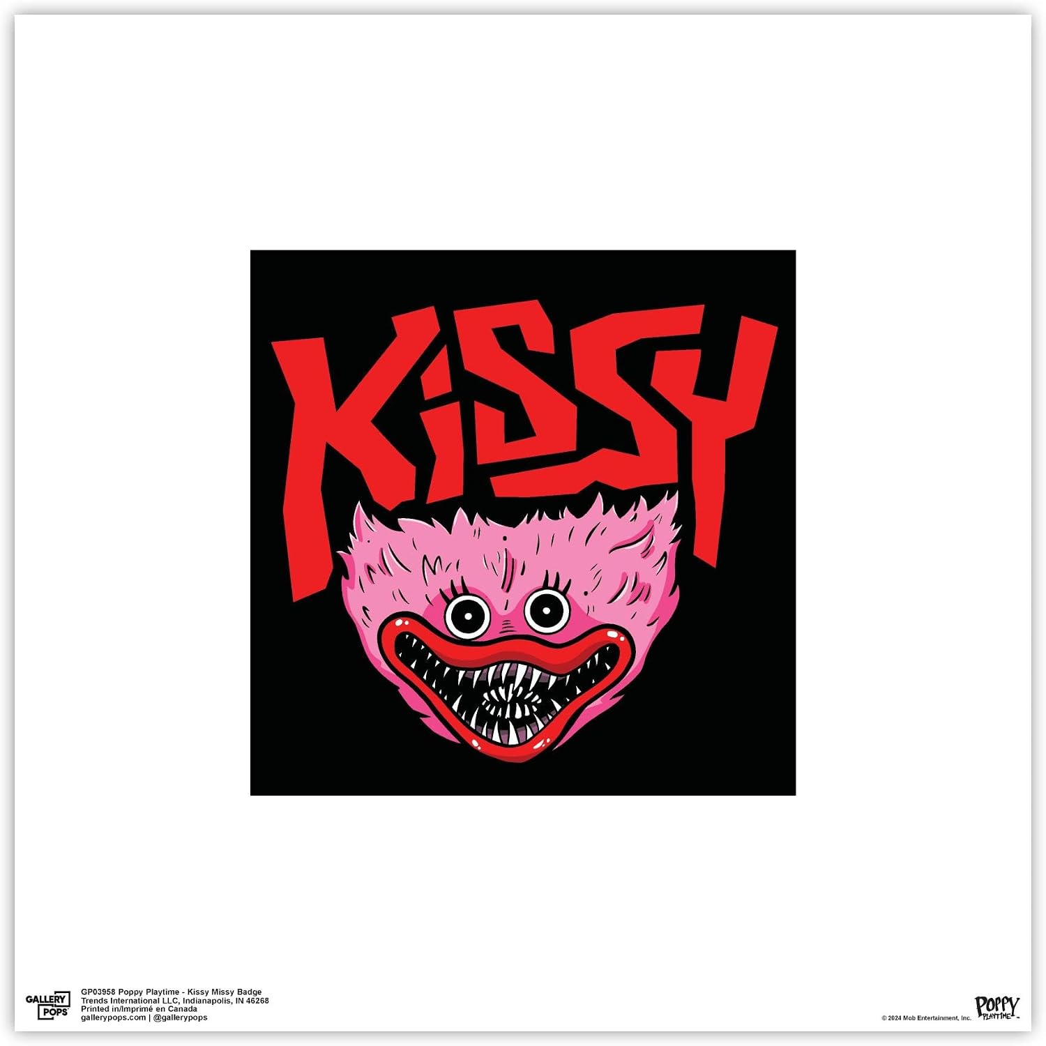Amazon.com: Trends International Gallery Pops Poppy Playtime - Kissy ...