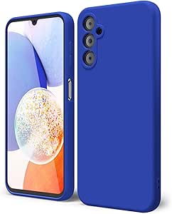 Amazon.com: oakxco for Samsung Galaxy A14 5G Phone Case Liquid Silicone, Cute Thin Slim Soft ...