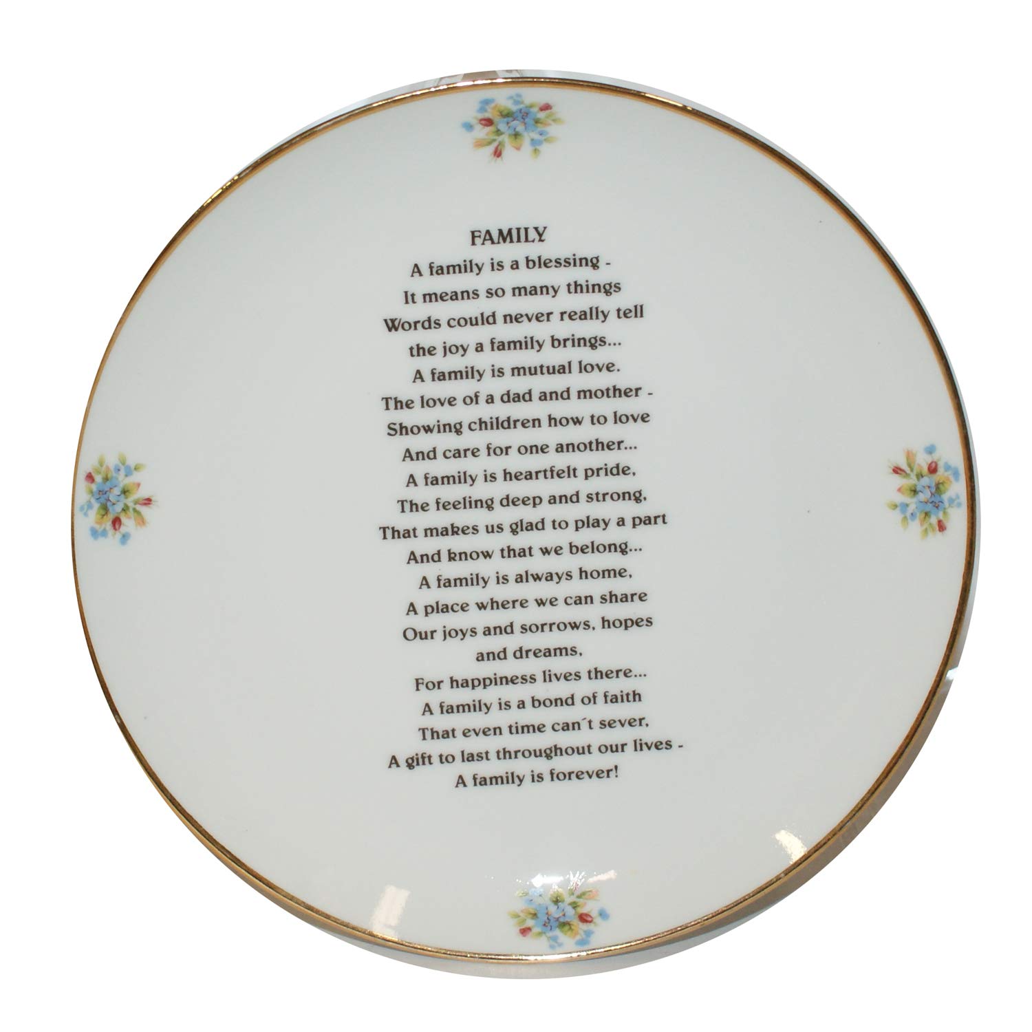 Family Plate Poem