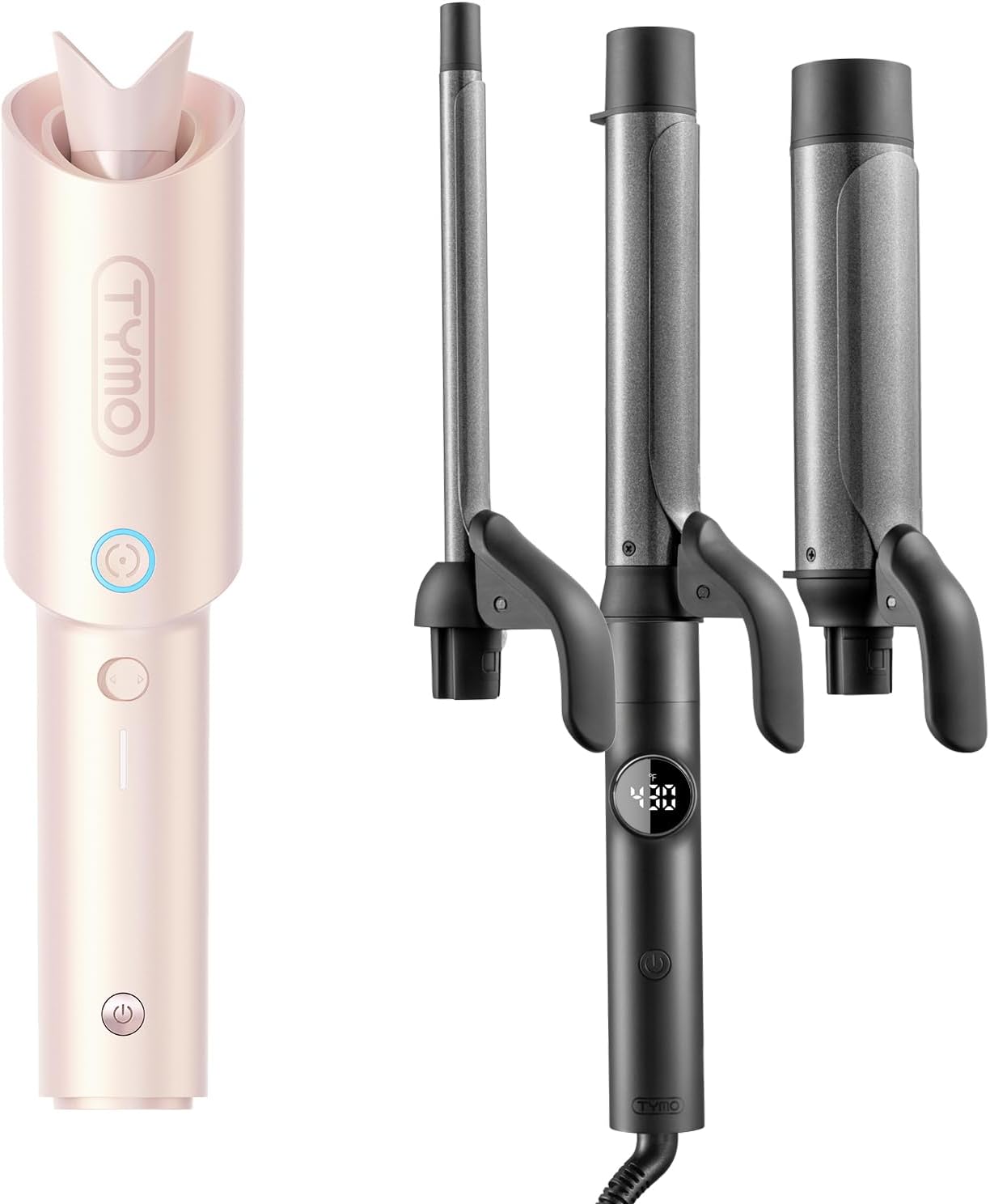 Amazon.com: TYMO Cordless Automatic Curling Iron + TYMO Curling Iron ...