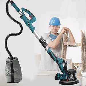 Gipsplaatschuurmachine, 1800 W elektrische schuurmachine met 20 stuks ...