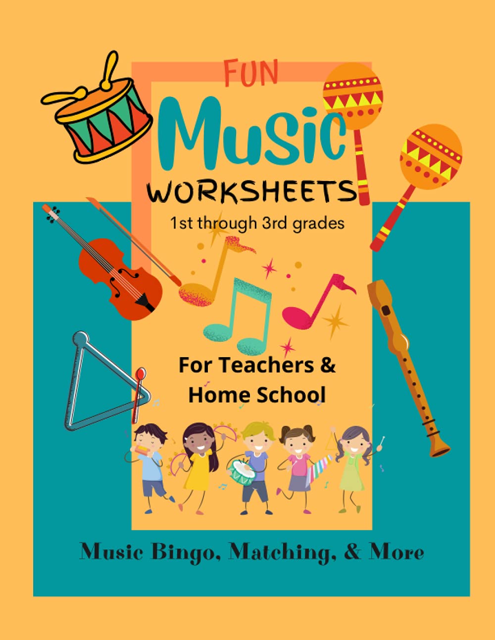 Buy Fun Music Worksheets 1st Through 3rd Grades For Teachers And buy-fun-music-worksheets-1st-through-3rd-grades-for-teachers-and