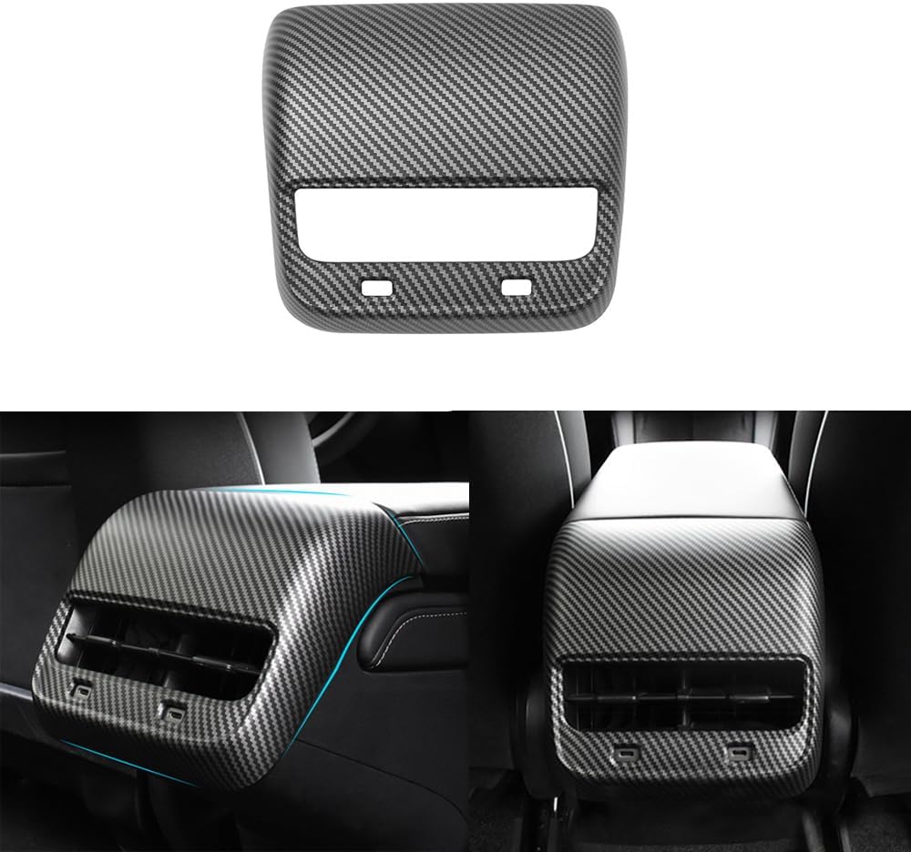 Amazon.com: StarYtbl Rear Air Condition Vent Cover for Tesla Model 3 ...