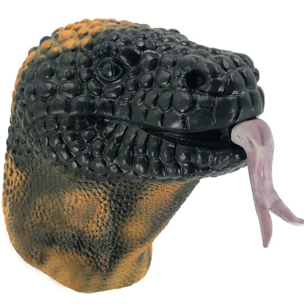 Amazon.com: HENGYUTOYMASK Realistic Lizard Latex Mask Animal Reptile ...