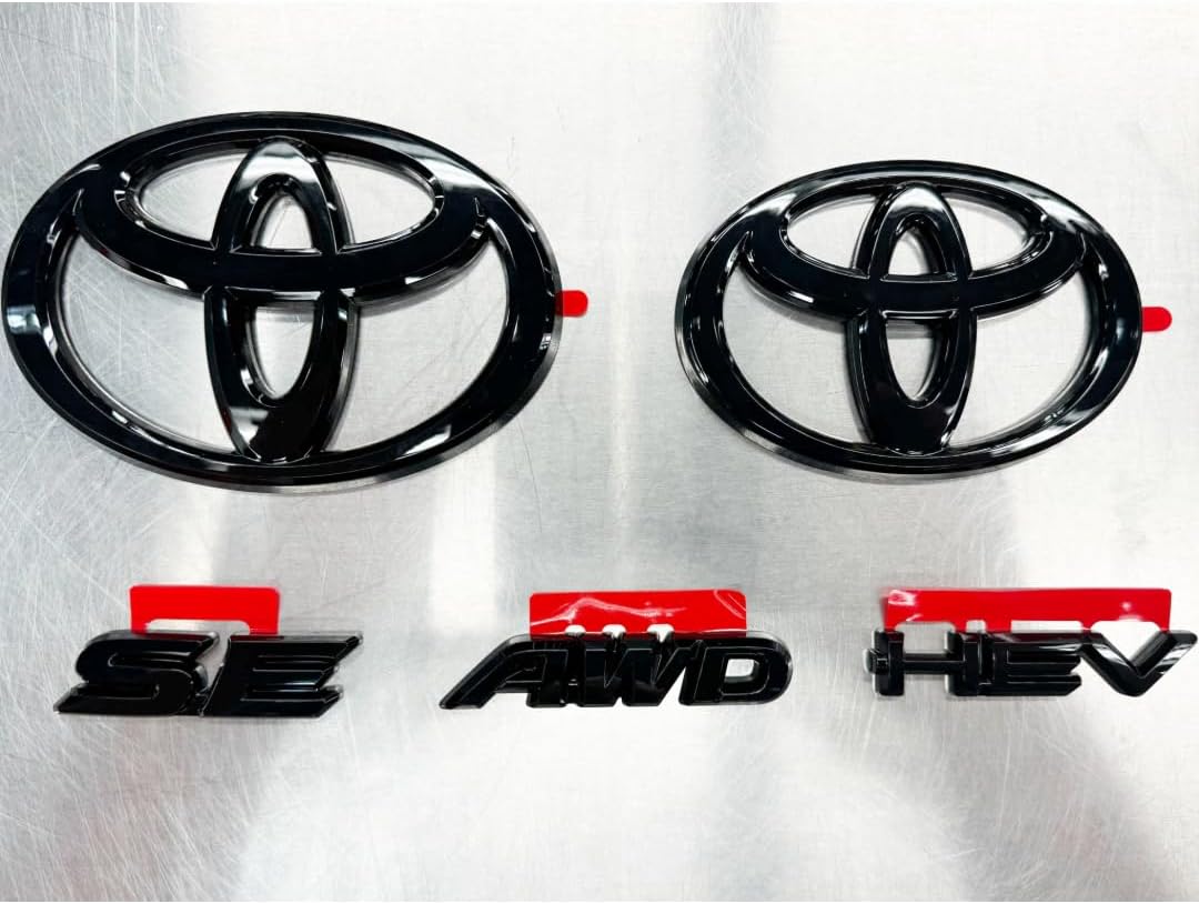 Amazon.com: Genuine Toyota 2025 + Camry SE AWD Gloss Black Blackout ...