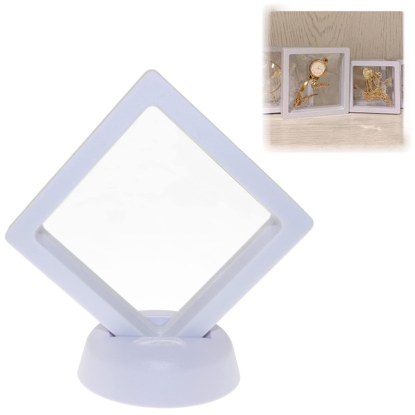 Buy Lind Kitchen 2SETS Transparent PE Film Display Frame, 3D Floating ...