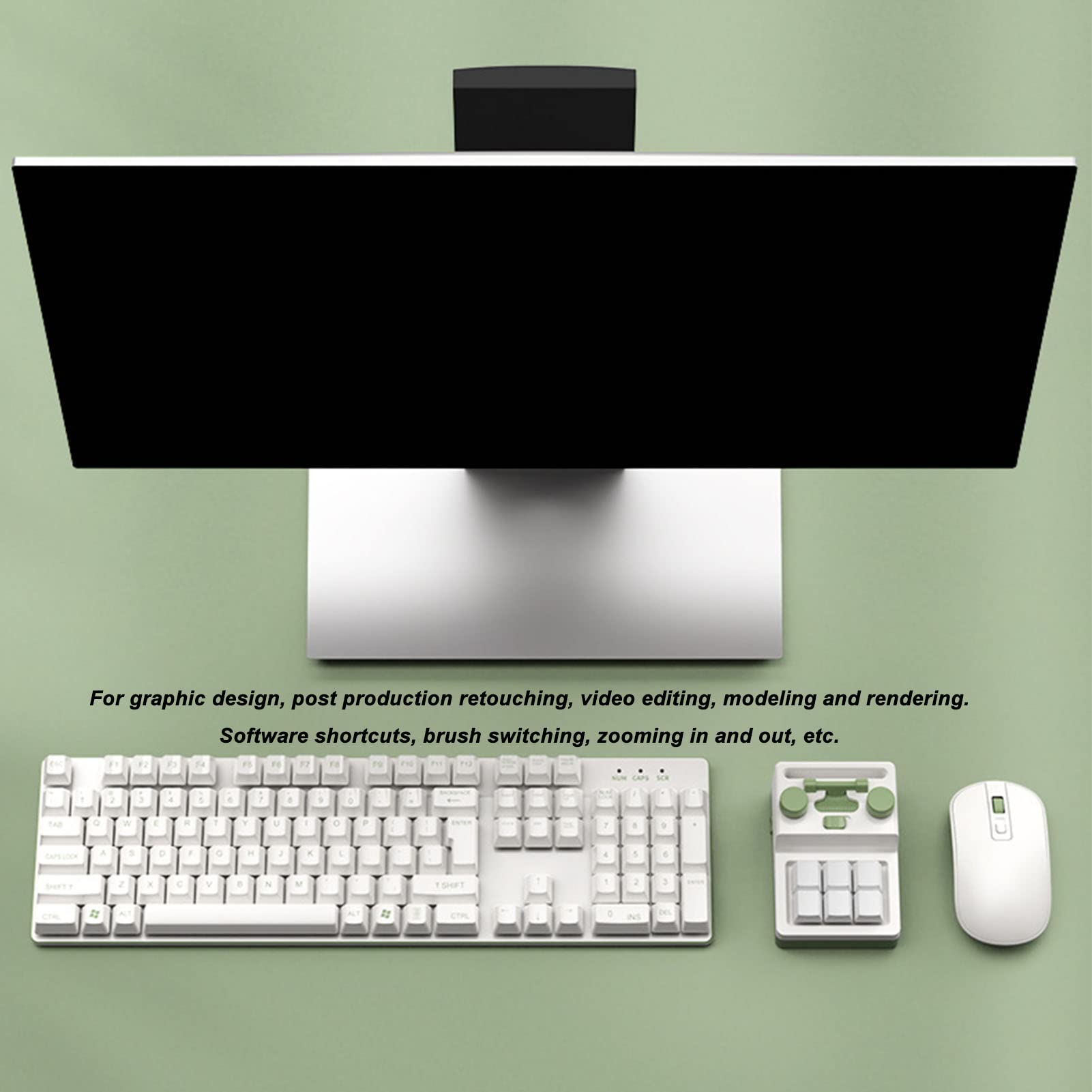 Snapklik.com : 6 Key Keypad, Lighting Mechanical Keyboard, Layer ...