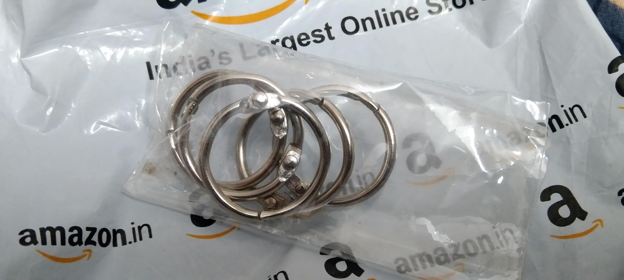 KRAFTMASTERS 10Pcs Metal Ring Binder (20mm) Loose-Leaf Book Hoops ...