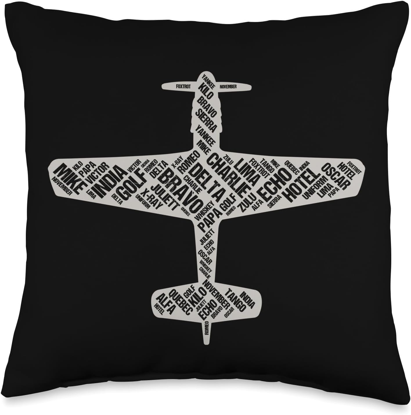 Amazon.com: Legendary Aircraft Pilot Phonetic Alphabet Designs Mustang ...