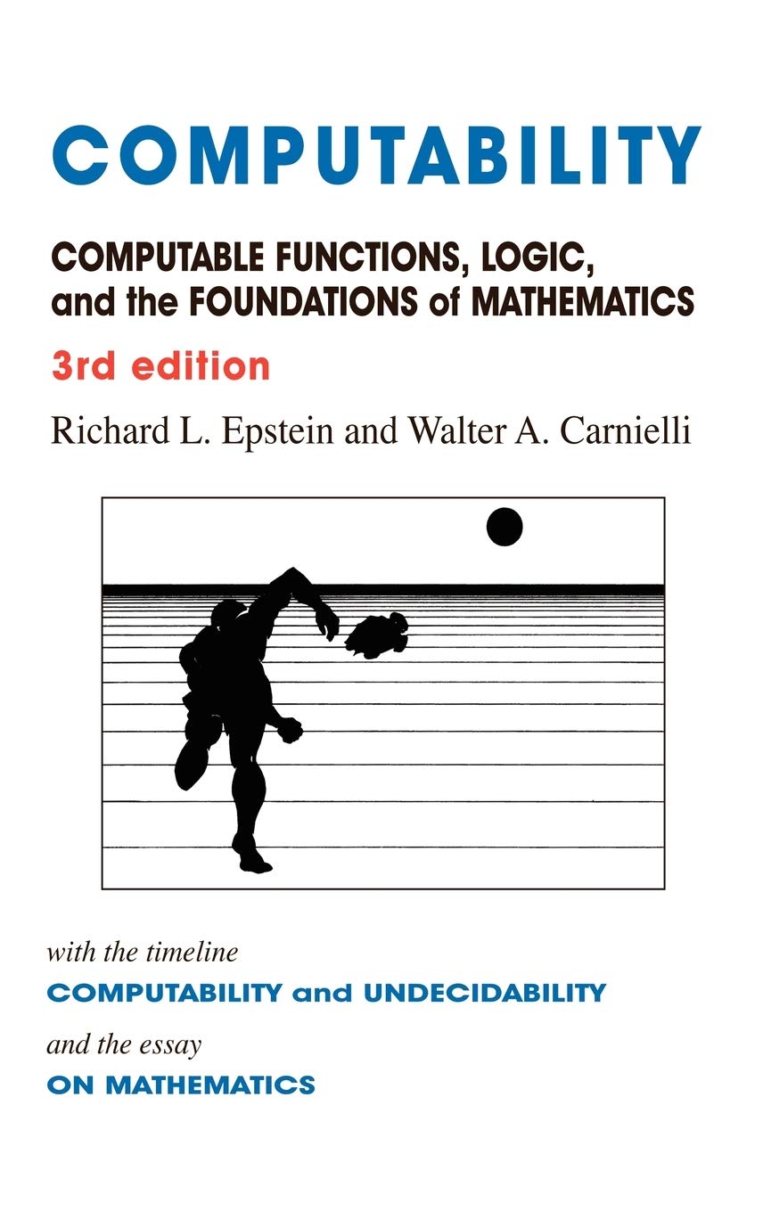 Computability Computable Functions Logic And The Foundations Of Mathematics