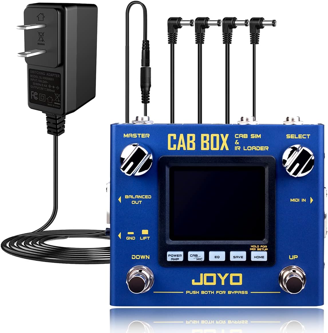 Amazon.com: JOYO Noise Gate Pedal Noise Suppressor Guitar Pedal and DC ...