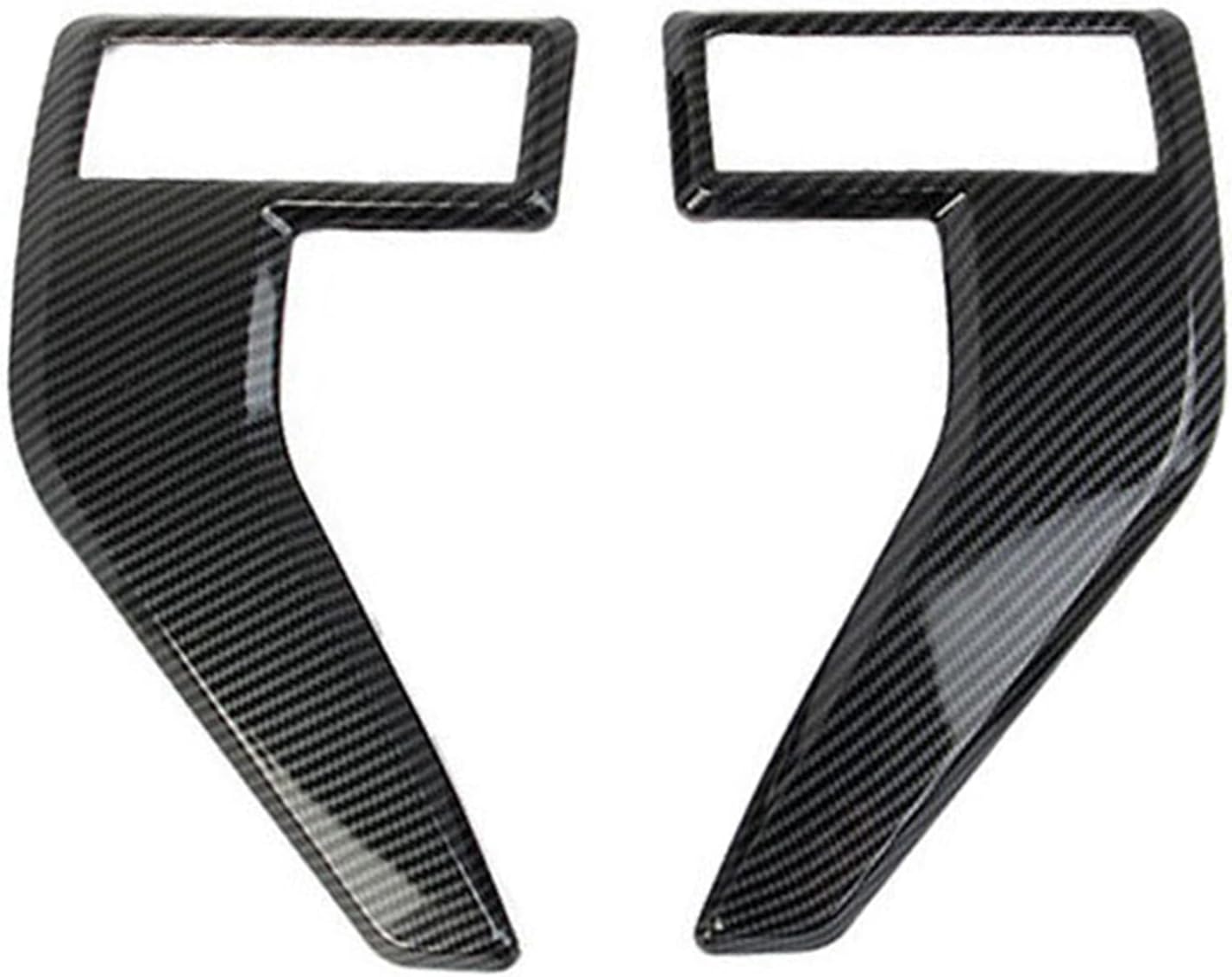 Amazon.com: RAGBUSCLE Car Fender Side Vents Fender Spoiler Decorative ...