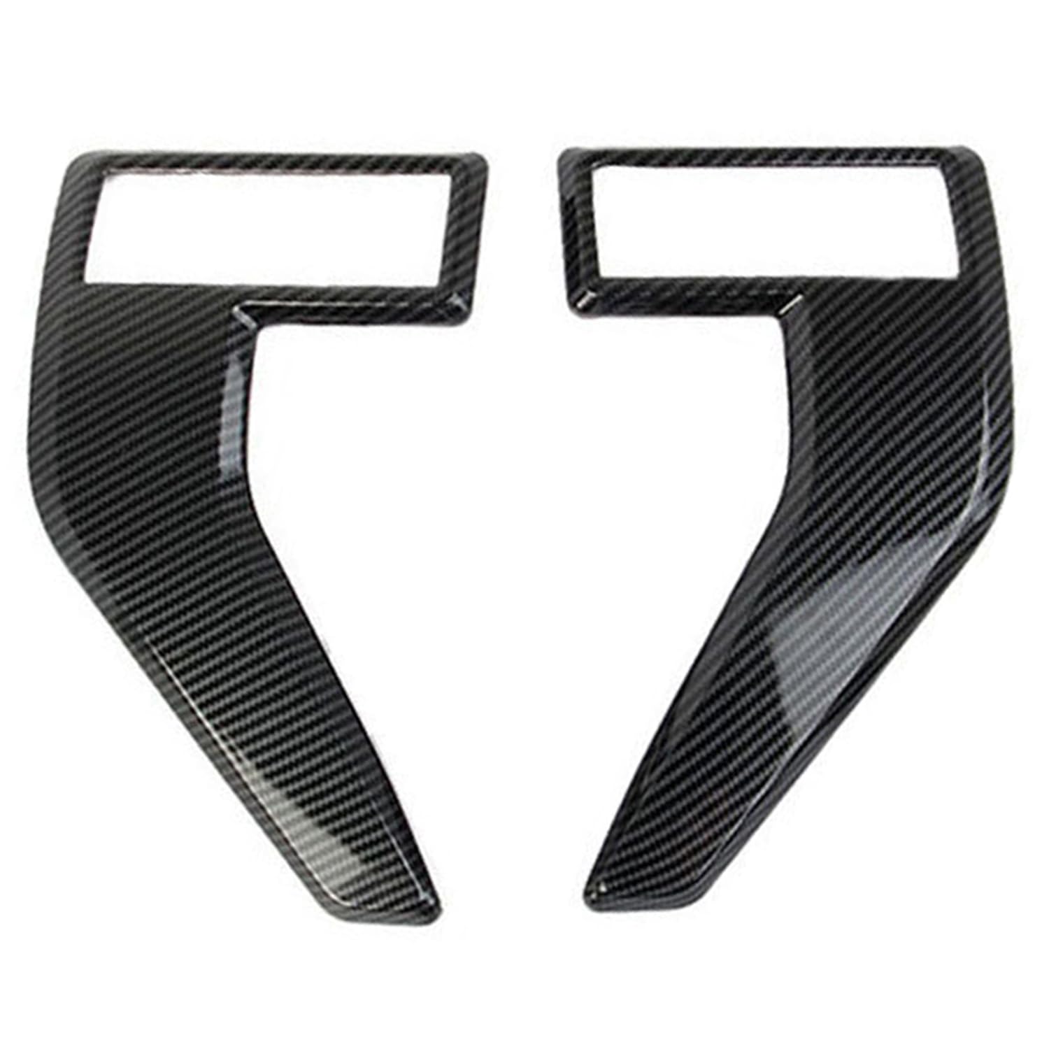 Amazon.com: RAGBUSCLE Car Fender Side Vents Fender Spoiler Decorative ...