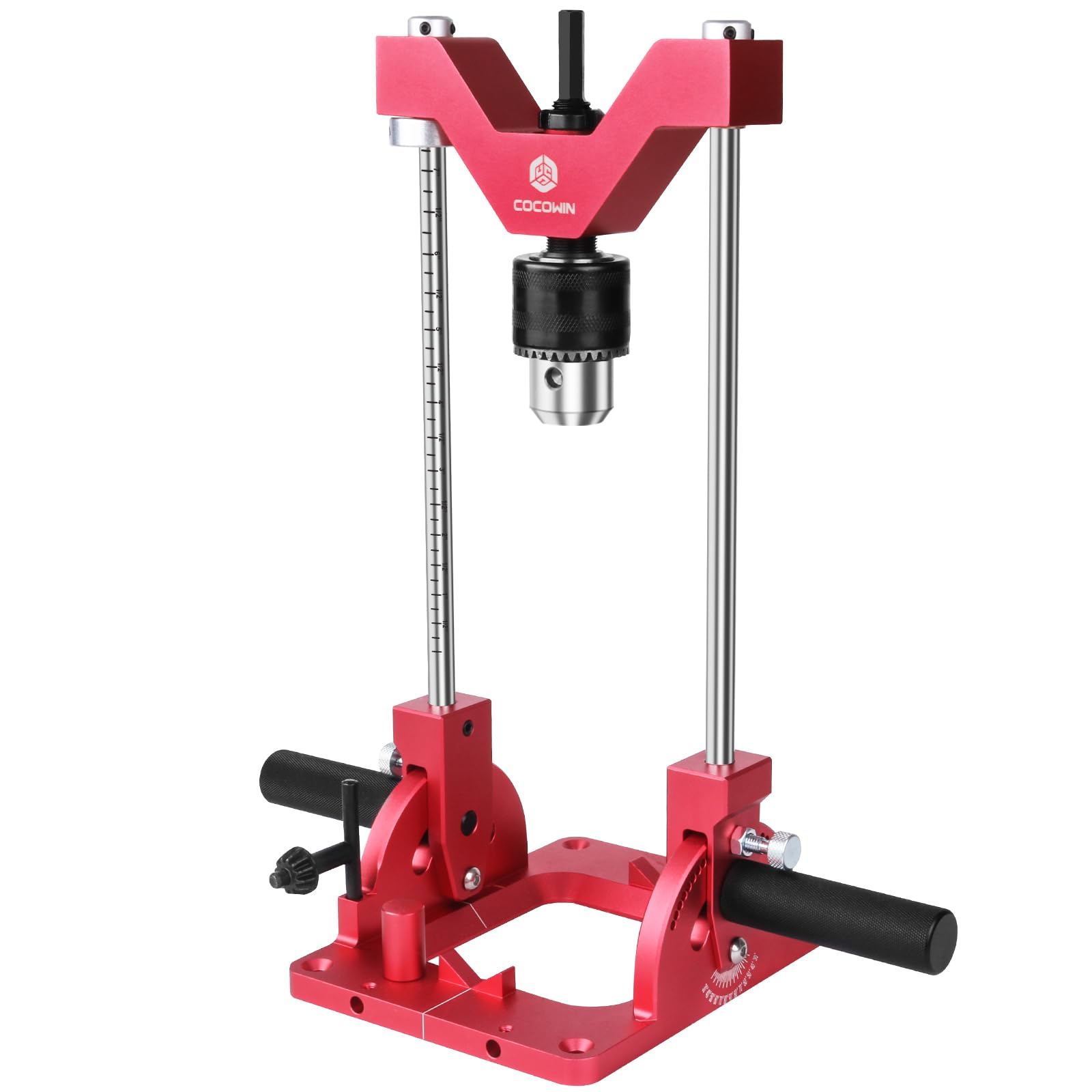 Portable Drill Guide for Straight Holes, Drill Press Adapter for Hand ...