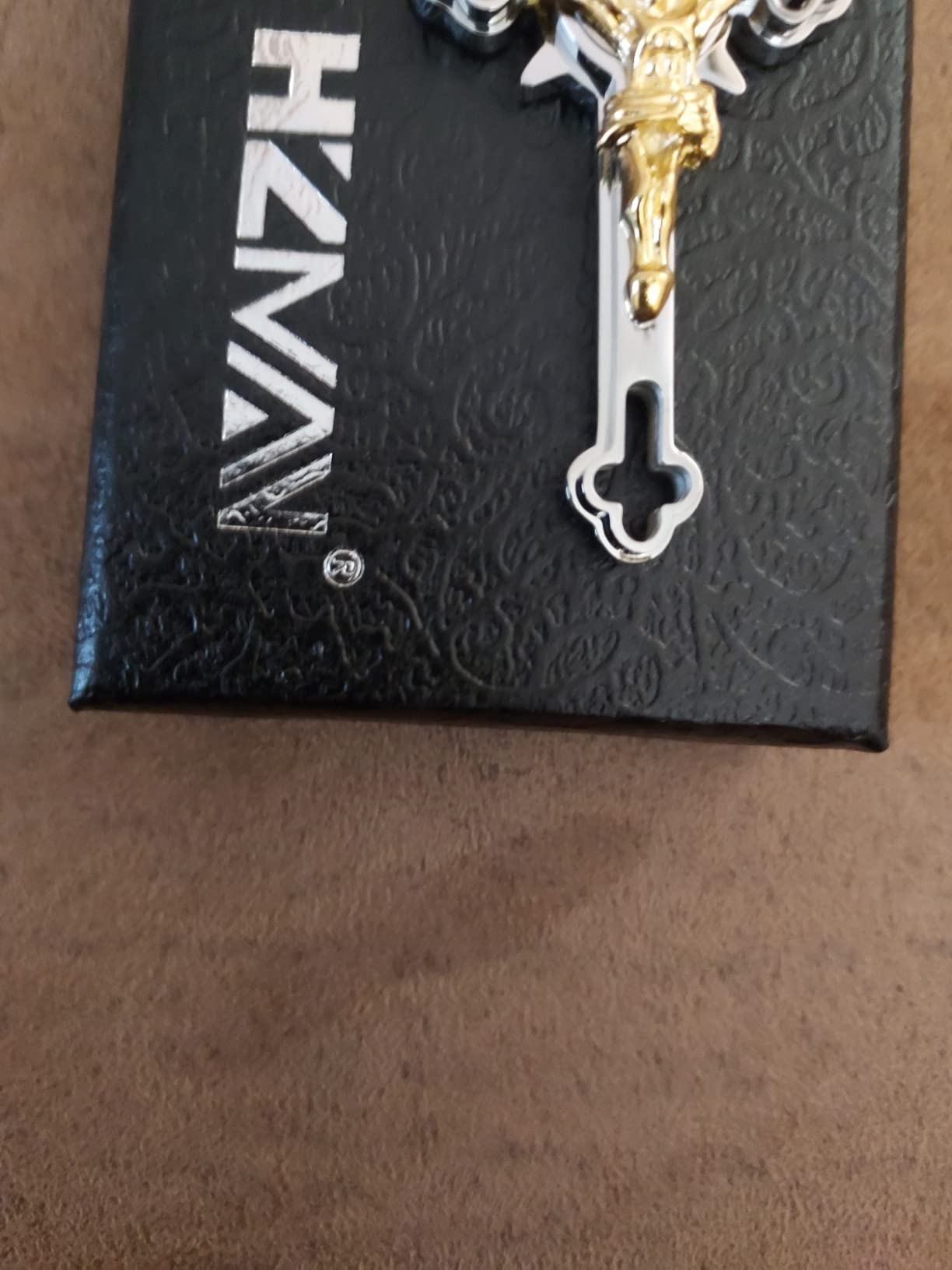 $4/mo - Finance HZMAN Religion Stainless Steel Saint St St. Benedict Crucifix Cross Pendants ...