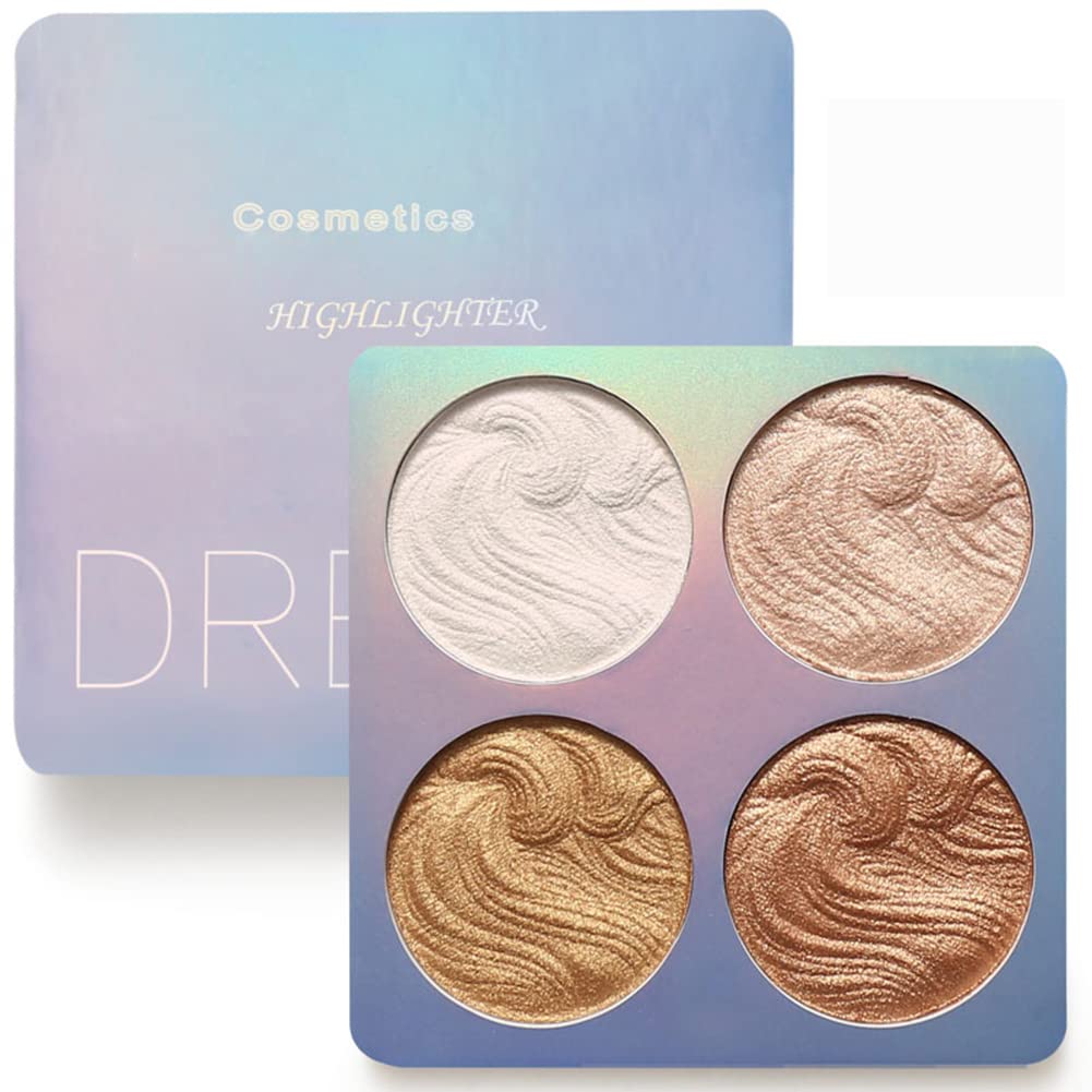 Amazon.com: Highlighter Powder Palette, Illuminator Palette Highlighter ...