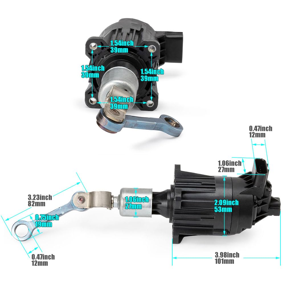 LONGKEES K6T52372 189005AAA01 Electronic Turbo Wastegate Actuator ...