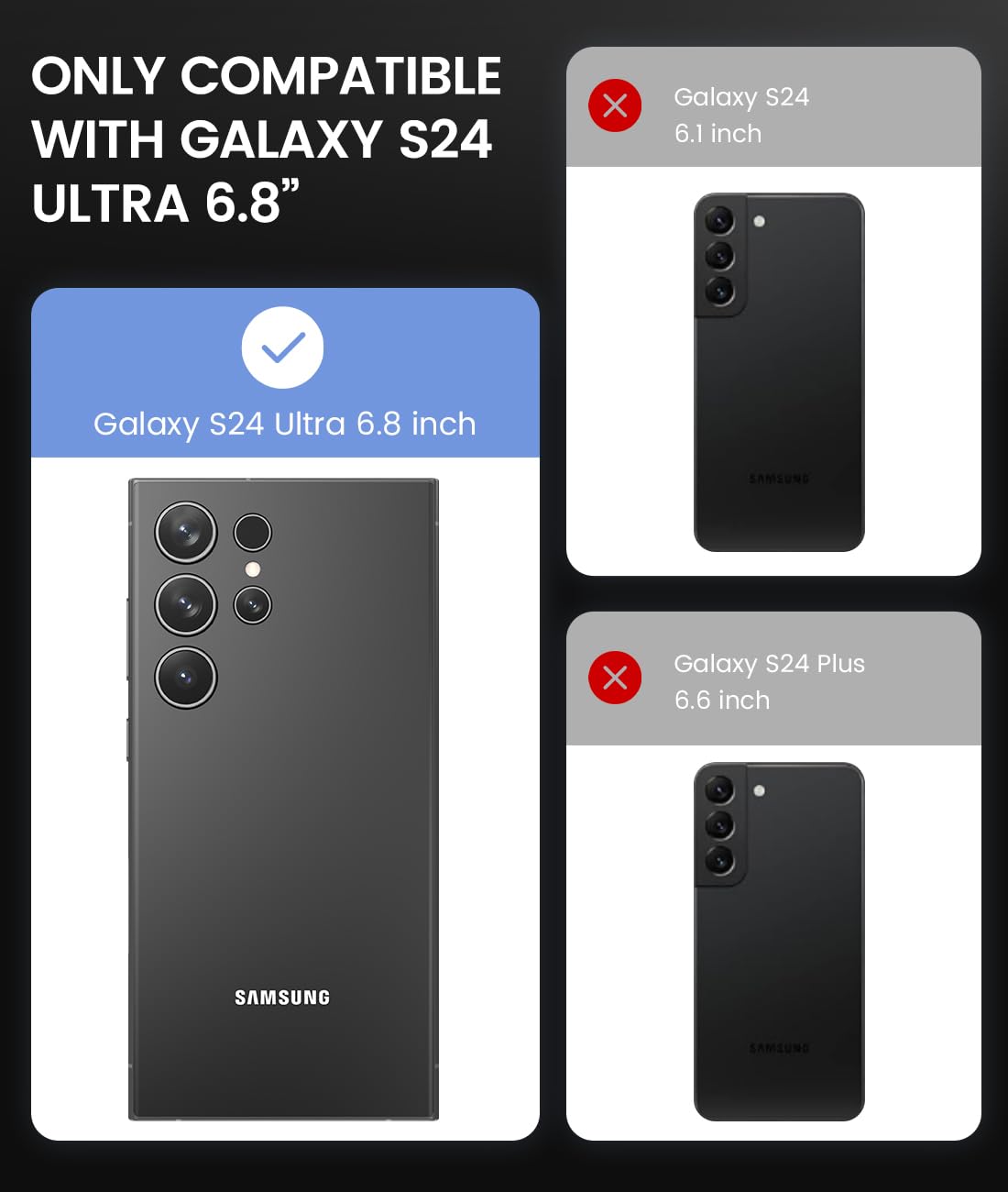 Snapklik.com : Caka For Samsung Galaxy S24 Ultra Case