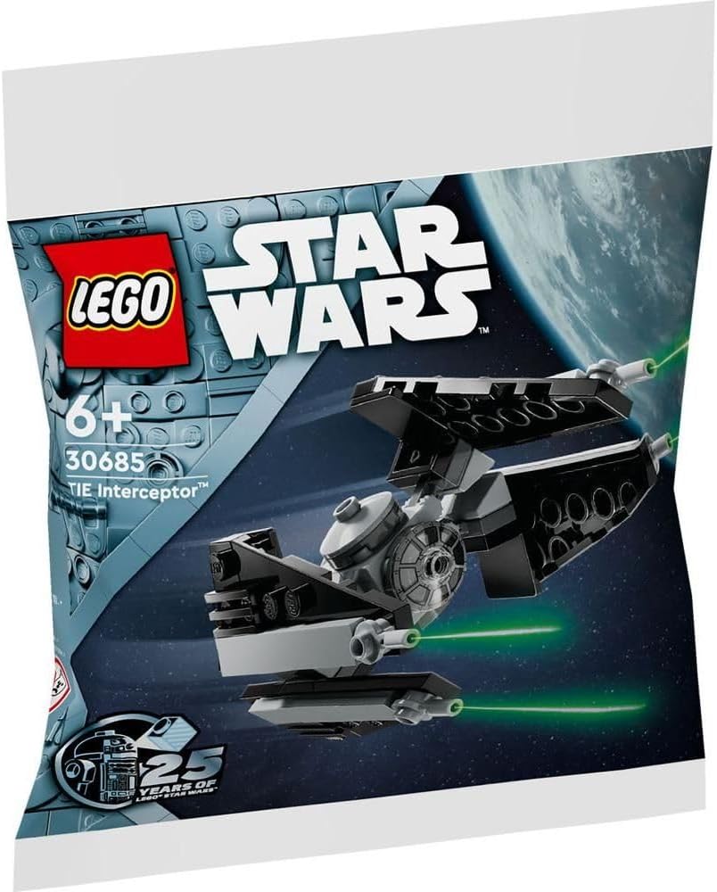 LEGO Star Wars TIE Interceptor 30685 Polybag, Build and Display ...