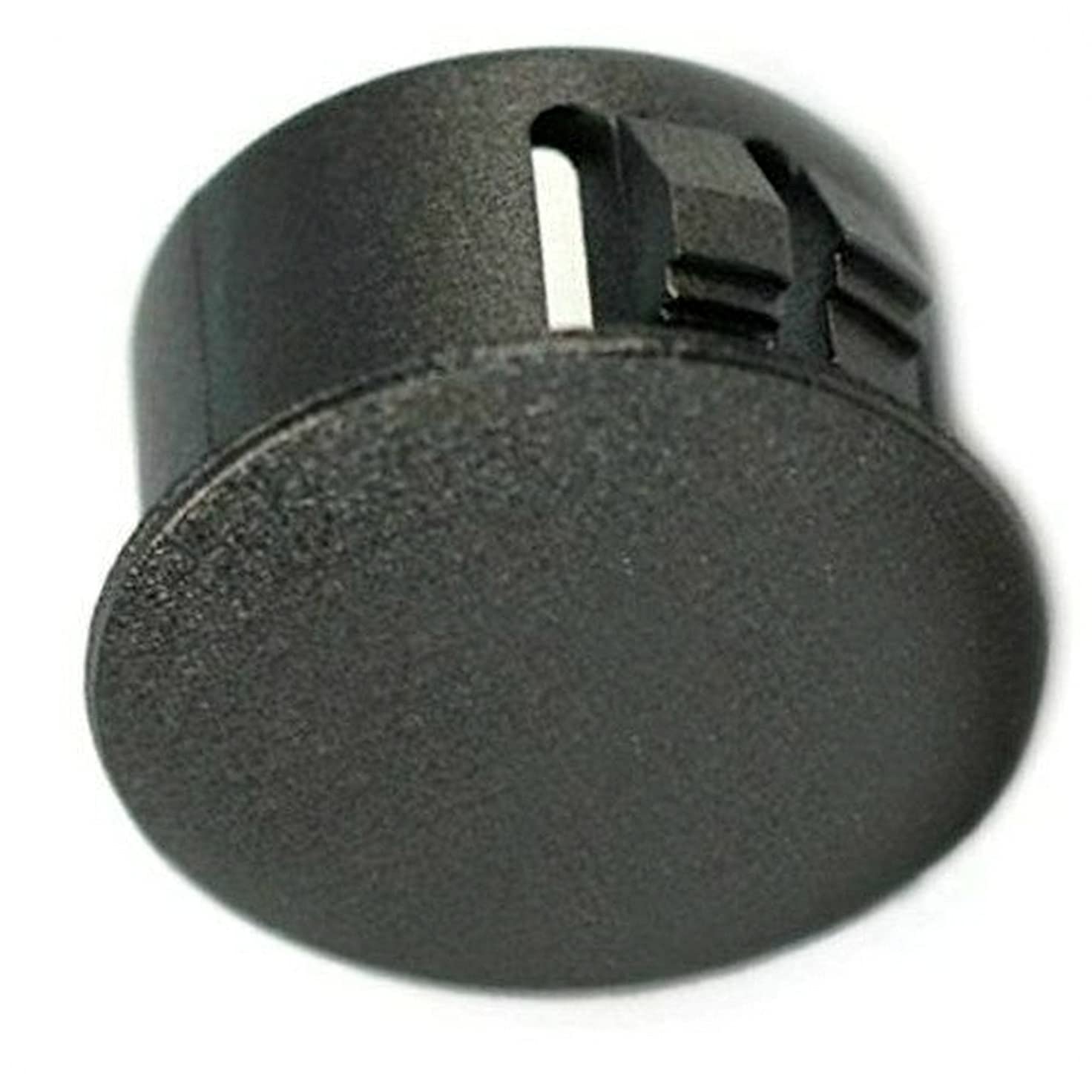 (Qty 10pcs) Versatile Black Nylon Hole Plugs 7/16" inch Locking Rigid ...