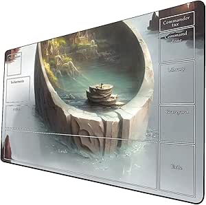 Amazon.com: AI Painting TCG Playmat - MTG Trading Card Game Mat with ...