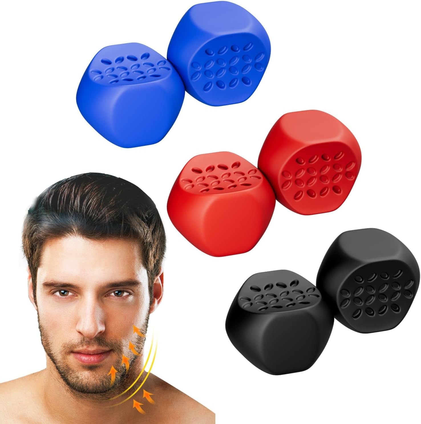 Snapklik.com : Jaw Exerciser, 6 PCS Jawline Shaper, Jawline Exerciser ...