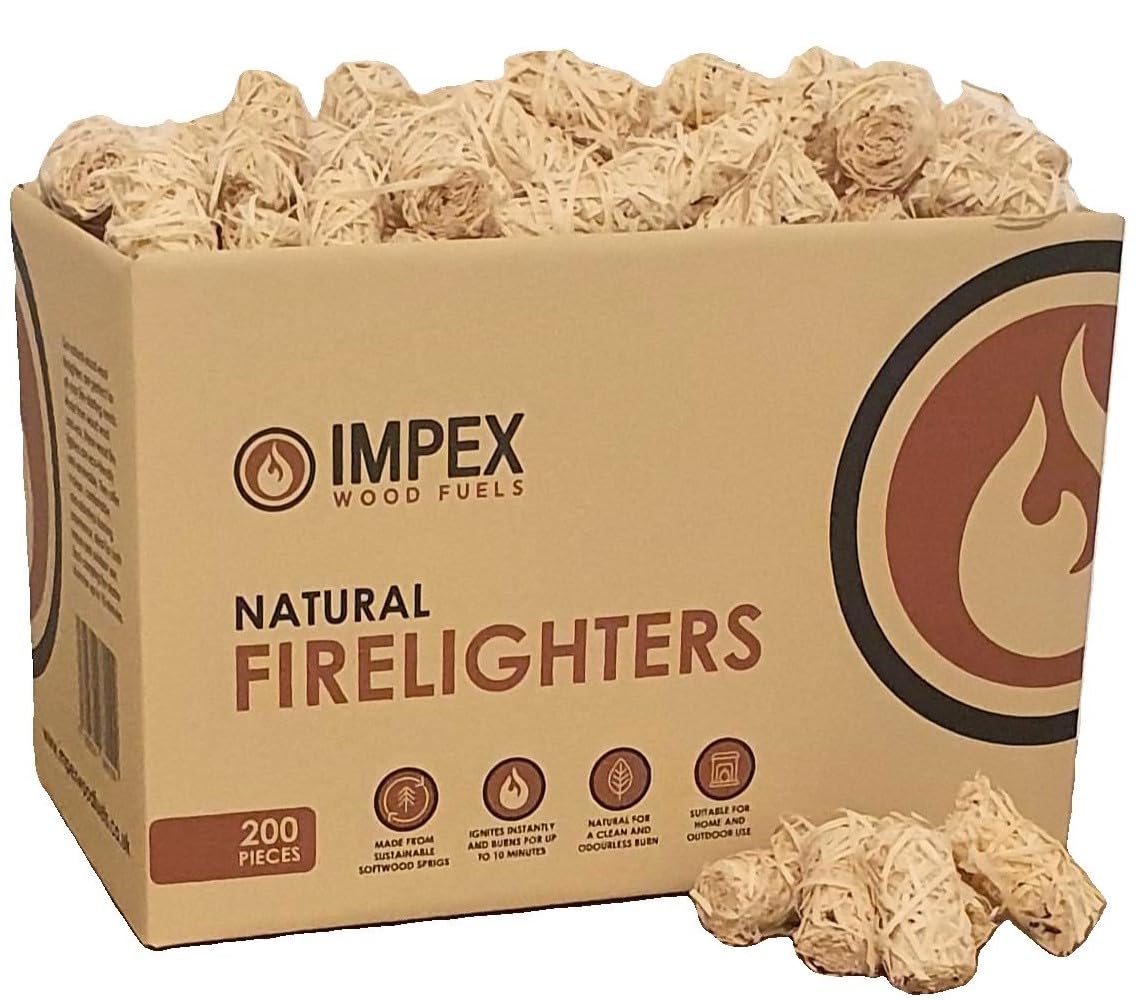 Natural Firelighters for Wood burners, Fire lighters, firelighter for ...