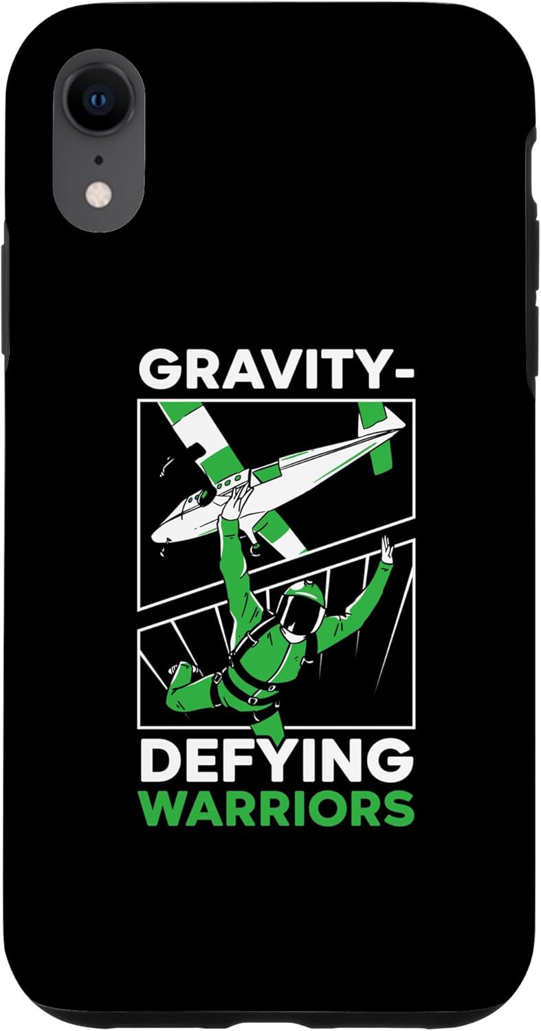 Amazon.com: iPhone XR Airborne Paratrooper Parachute Skydiving ...