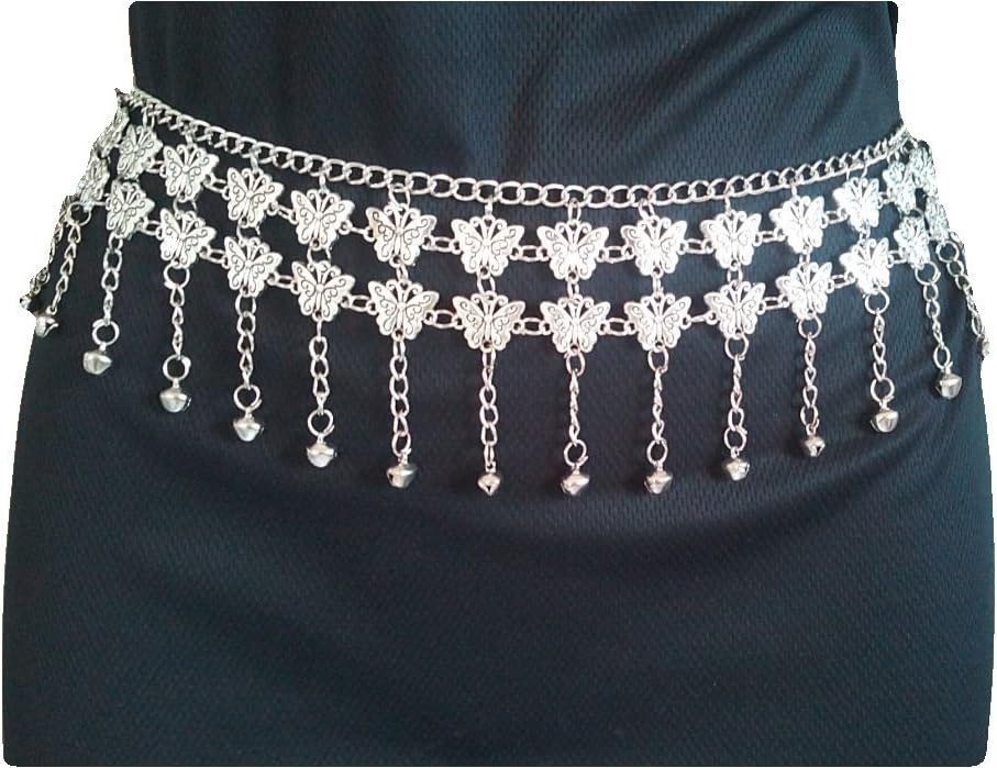 Women's Fashion Chains Belt Hip Waist Belly Dance Troupe Adjustable at ...