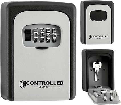 Wall Mounted Key Safe - Combination Key Safe Outdoor Weatherproof Key ...
