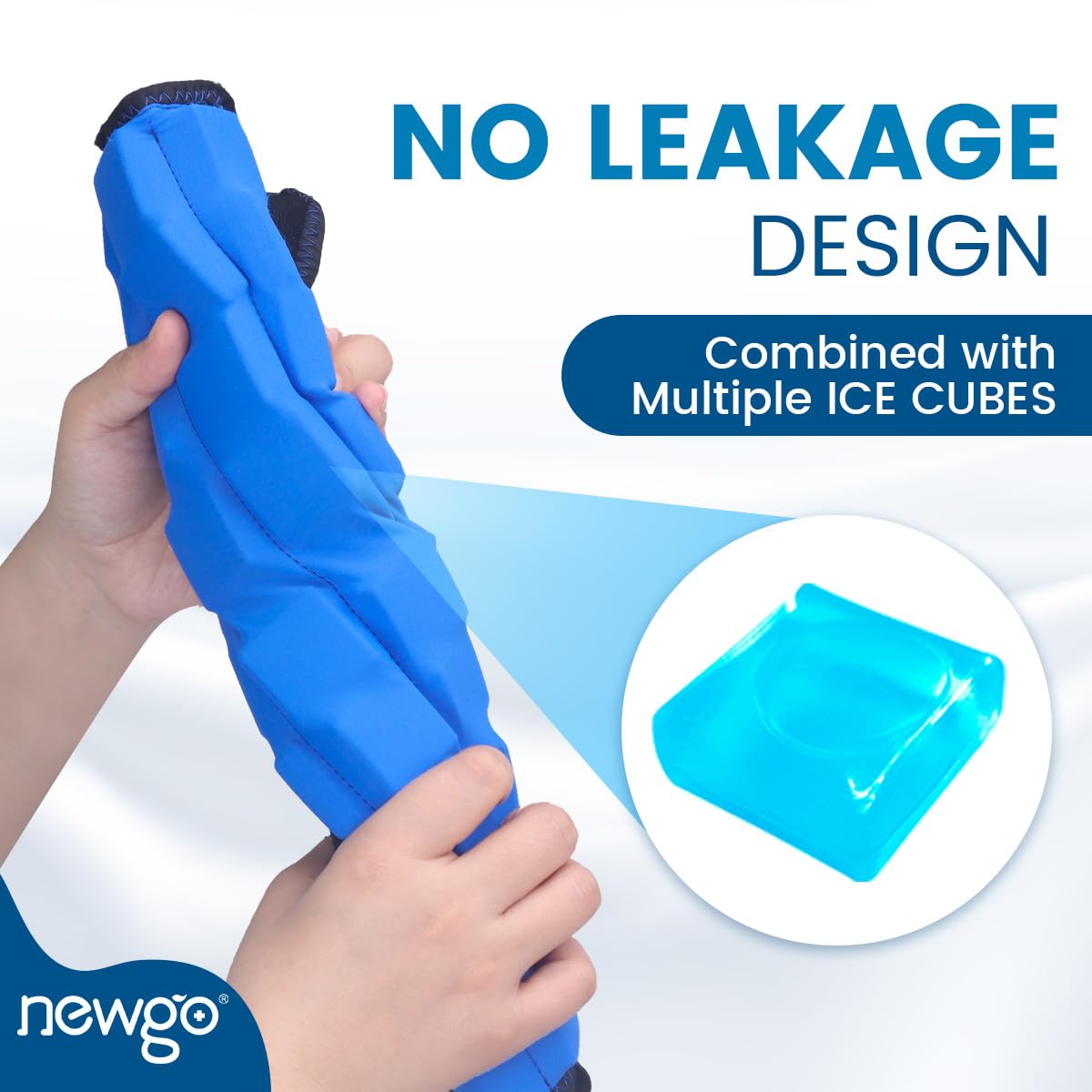 Snapklik.com : NEWGO Cold Ice Pack For Sport Injuries Reusable,2 Hours ...