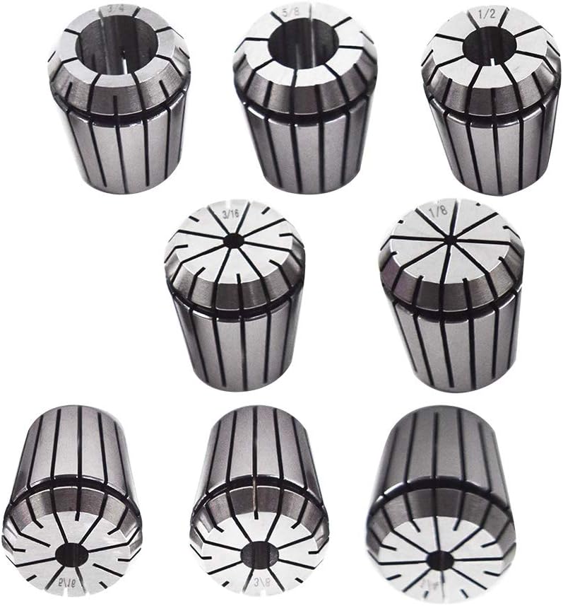 ER-32 Collet Chucks Block Set of 2 Square and Hex Workholding Holder ...