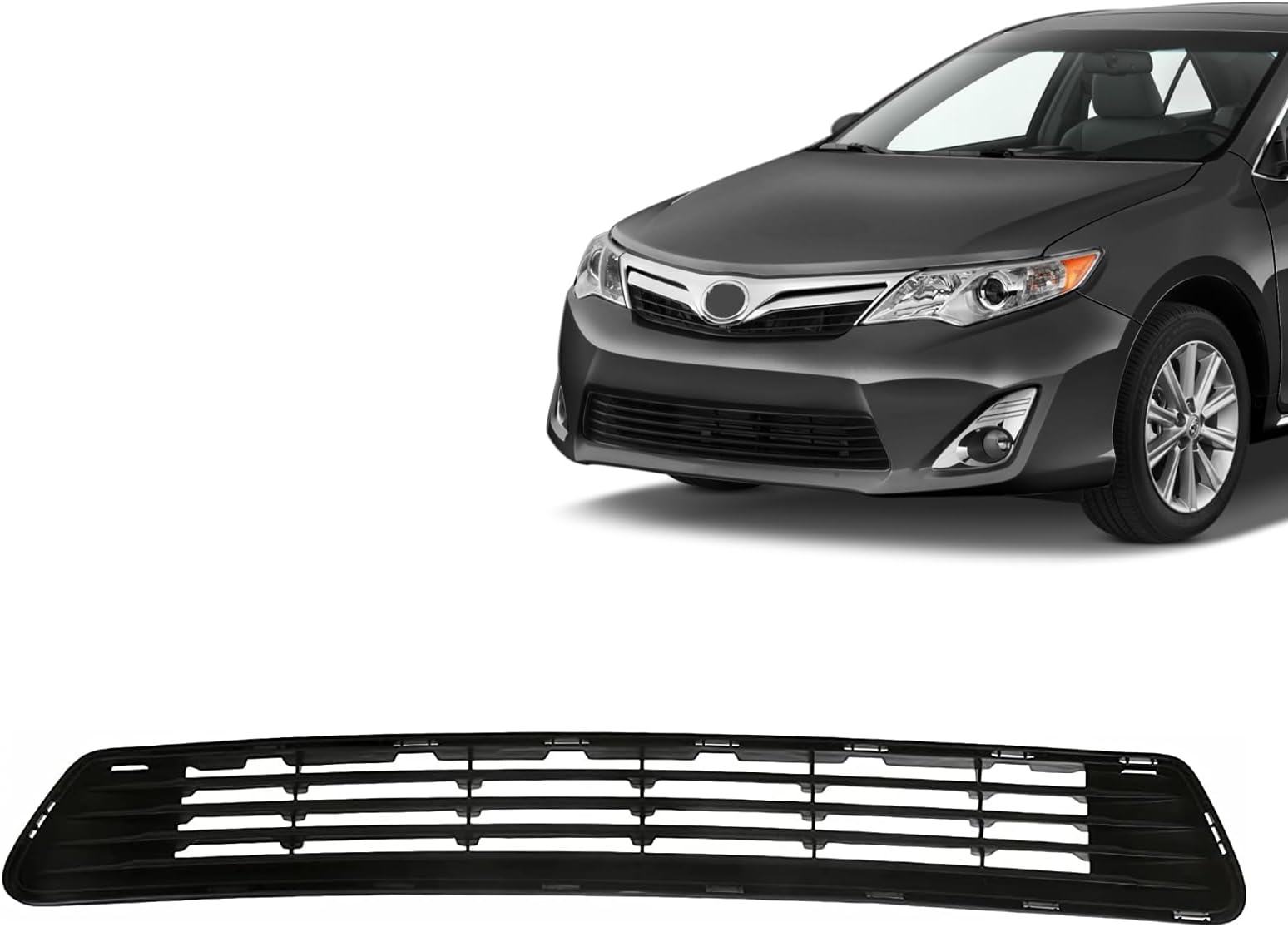 Amazon.com: JustDrivably Replacement Parts Front Lower Bumper Grill ...
