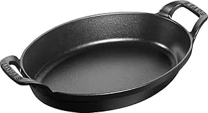 Amazon｜ストウブ(staub) オーバルスタッカブルディッシュ 32cm 黒 40509-342 RST5008｜グラタン皿 オンライン通販