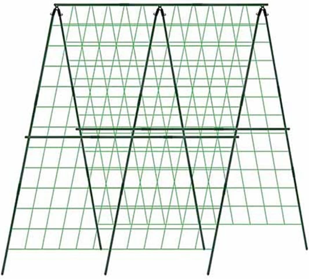 Amazon.com : leasote A-Frame Foldable Cucumber Trellis Outdoor ...