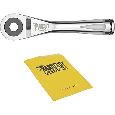 1 x SabreCut MRSC01 Mini Micro Ratchet 1/4" Hex Stainless Steel ...