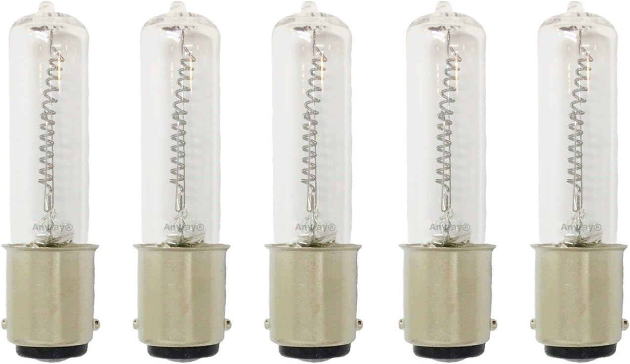 (Pack of 4) Q150CL/DC - 120-Volt - Halogen JD Type T4 - BA15D - DC ...