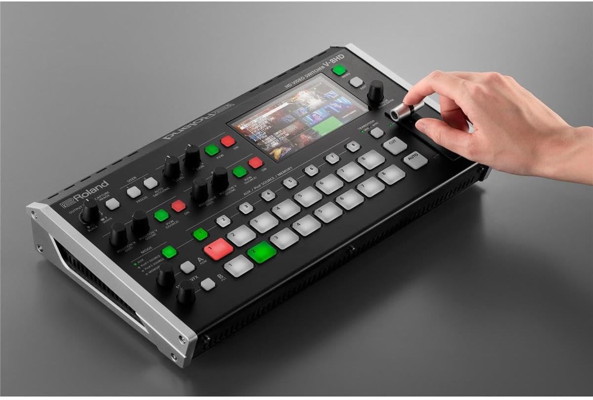 Roland V-8HD HD Video Switcher - Professional-grade video switching ...