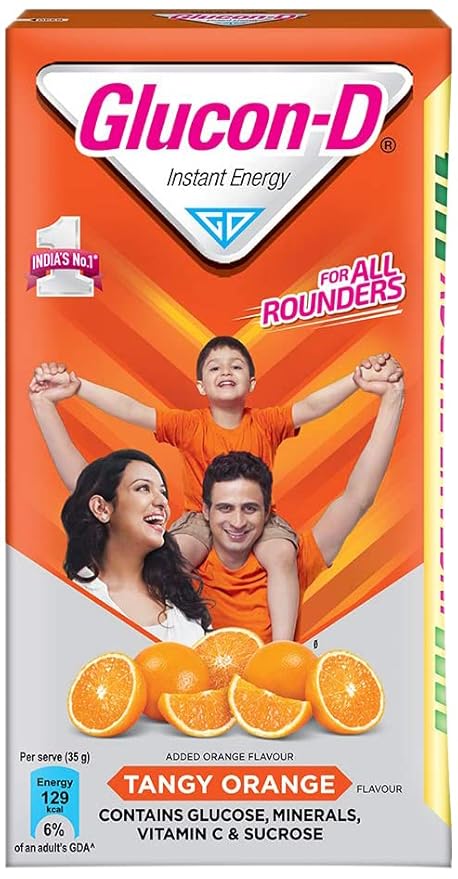 Glucon-D, Orange flavoured Glucose Based Beverage Mix - 1 Kg Carton ...