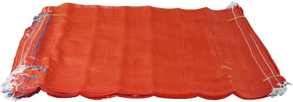 1000 x Orange Net Sacks 50cm x 80cm with Drawstring Raschel Bags Mesh ...