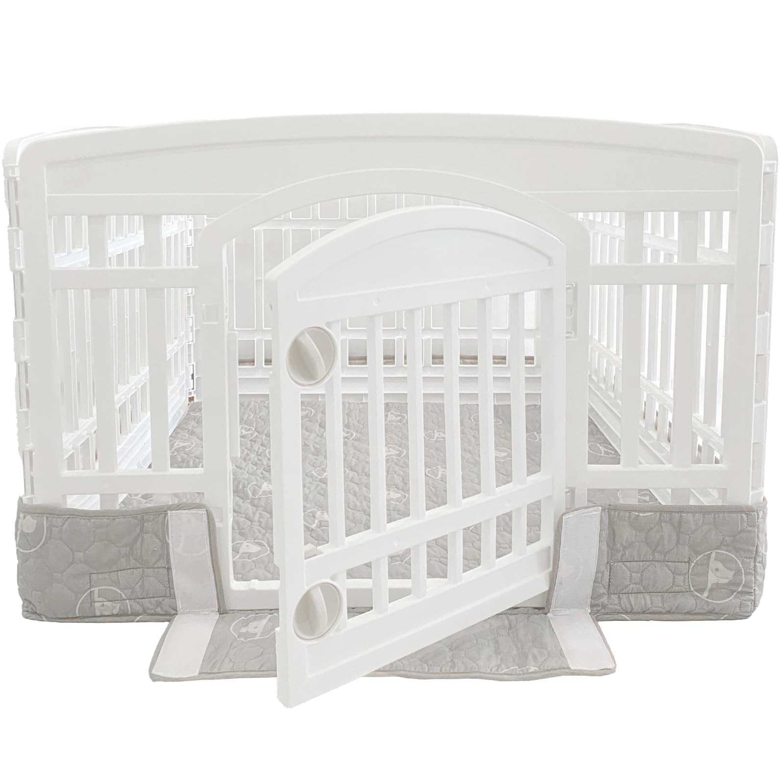 Snapklik.com : Dog Playpen Bottom PadCombining Fence Stabilization ...