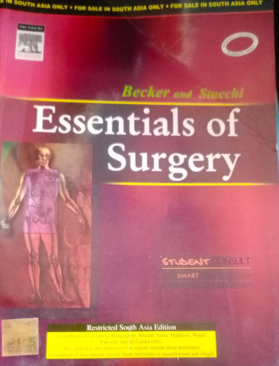 Essentials Of Surgery By James M Becker (Second Hand & Used Book) (S ...