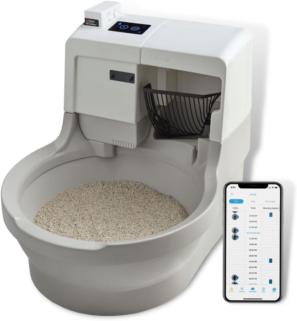 Amazon.com: CatGenie A.I. Classic Self-Cleaning, Fully-Flushing ...