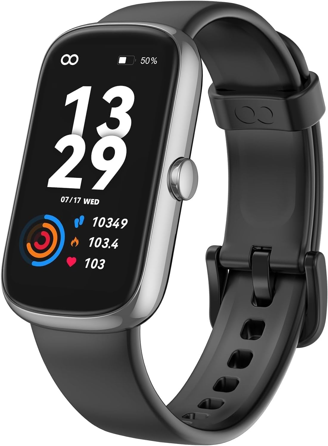 Fitness Tracker mit Bluetooth Anrufe, 1,47 Zoll HD-Display Fitnessuhr ...