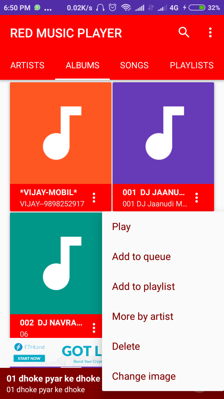 red music player pro - App on Amazon Appstore